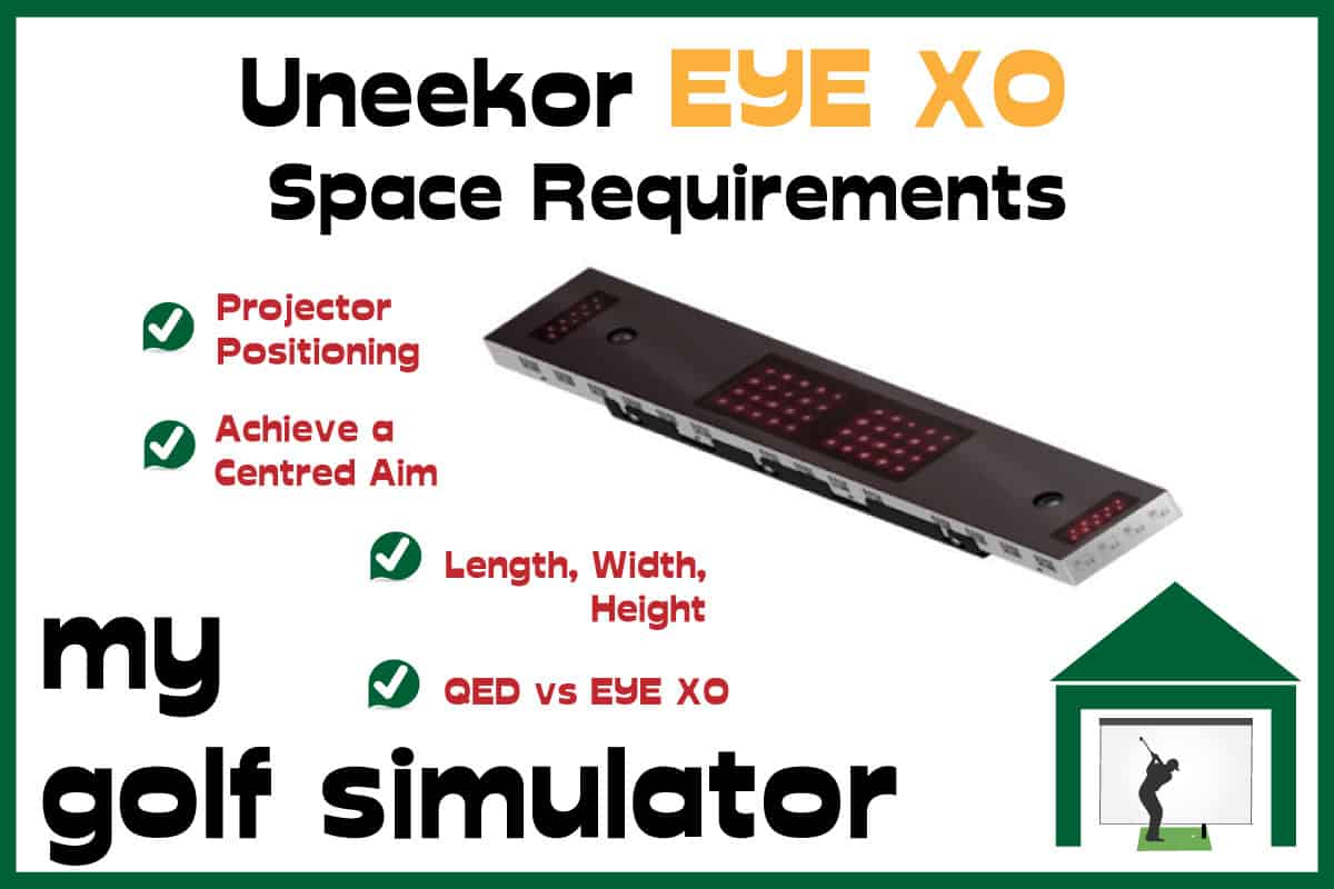 Uneekor QED vs EYE XO - Pros and Cons | My Golf Simulator