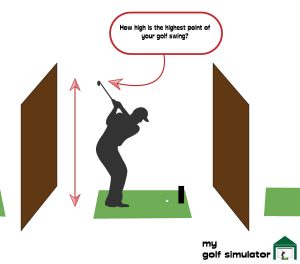 What's the Minimum Golf Simulator Ceiling Height? | My Golf Simulator