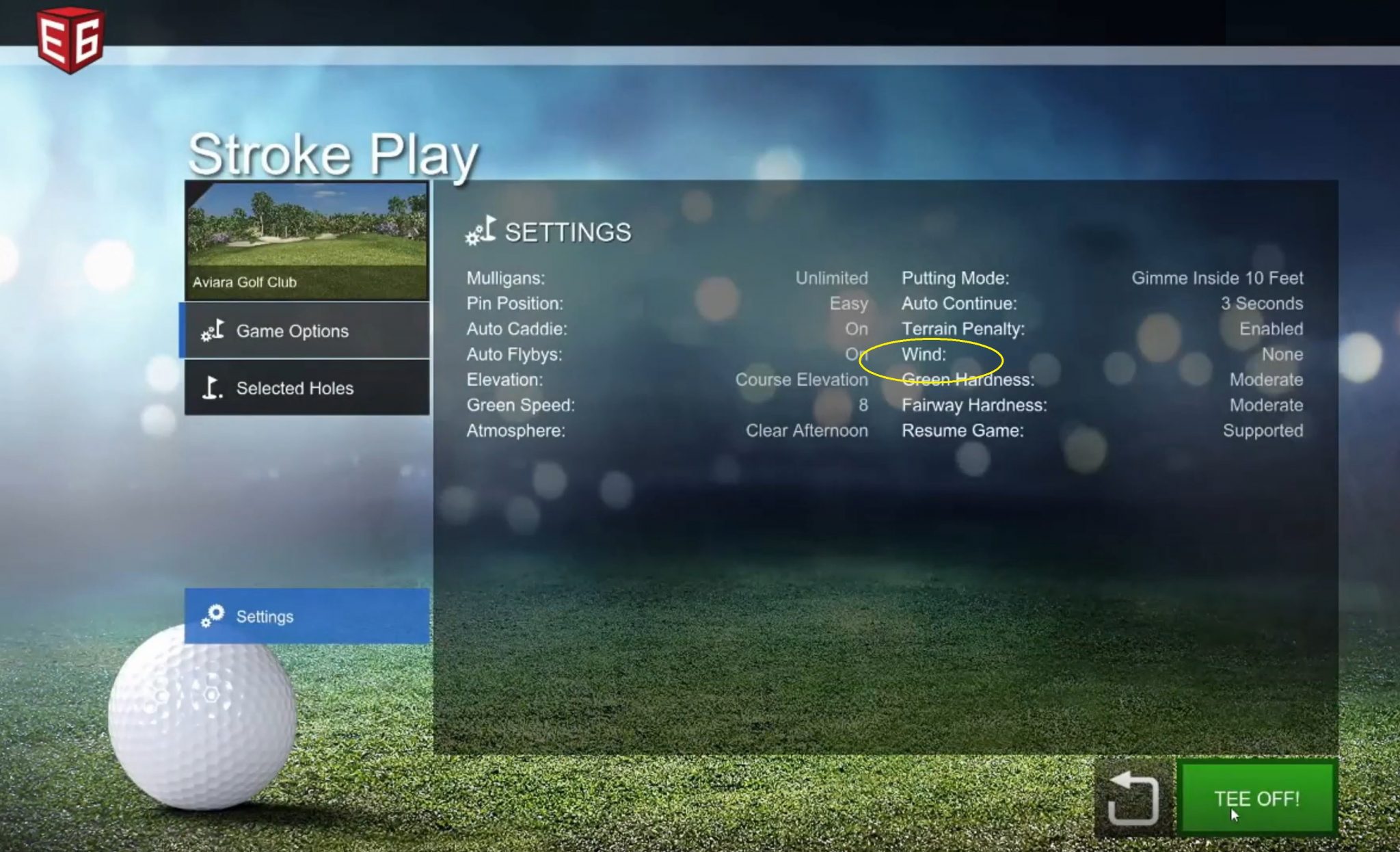 Golf Simulator Wind and Weather - Change Weather Conditions & Improve ...