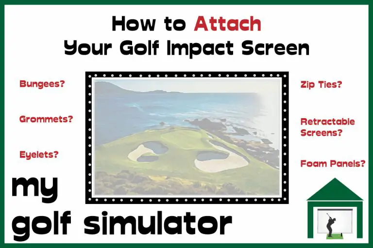 How to Build a DIY Golf Simulator Enclosure - Steps, Tools, Costs ...