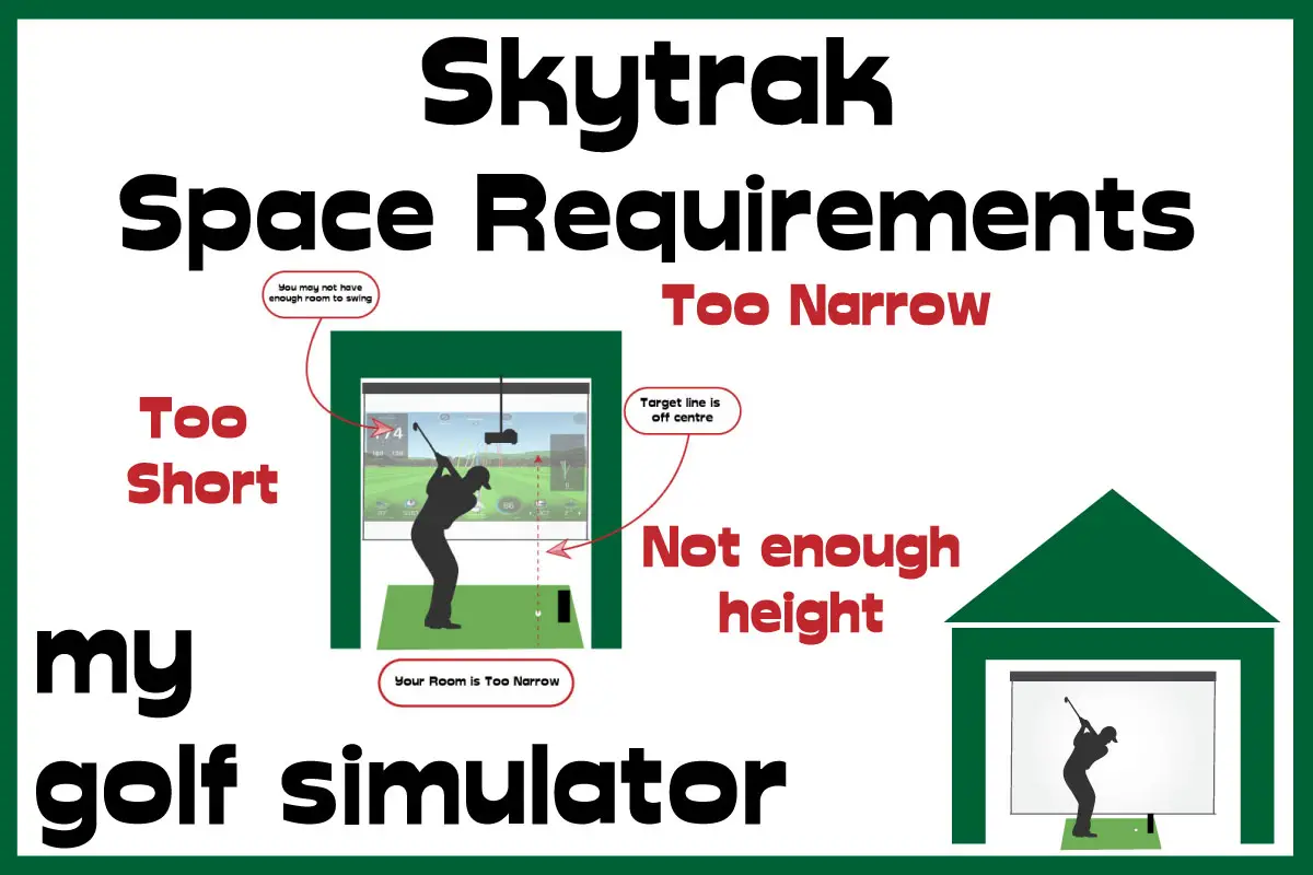 Skytrak Space Requirements - A Must Read guide! | My Golf Simulator