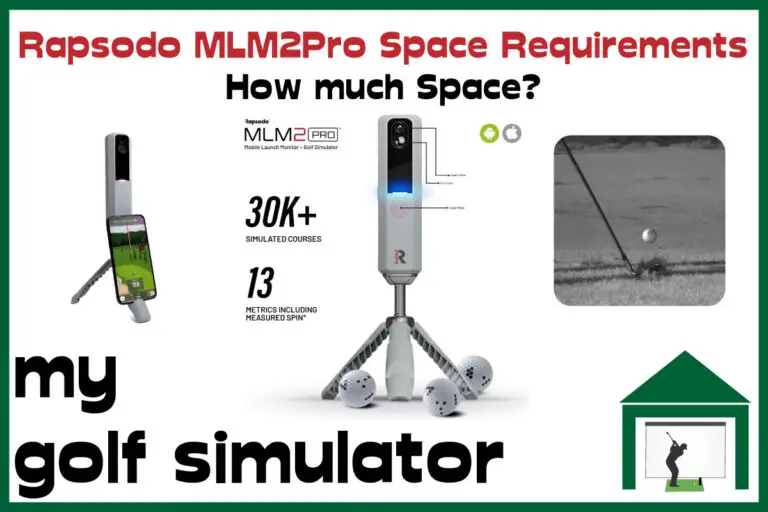 Rapsodo MLM2Pro Space Requirements | My Golf Simulator